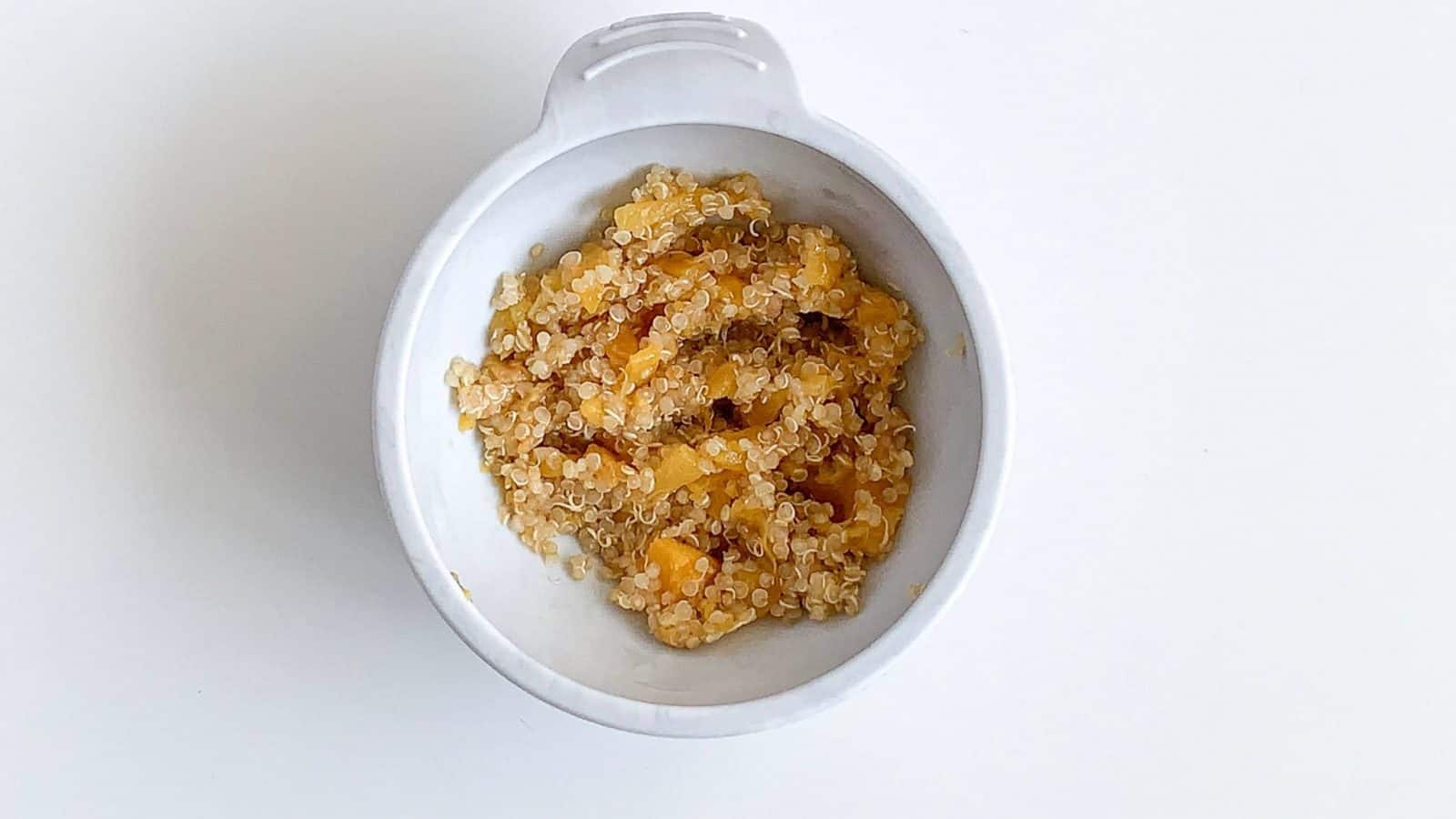 Sunny Sweet Quinoa – Healthy Baby Recipe - Creative Nourish