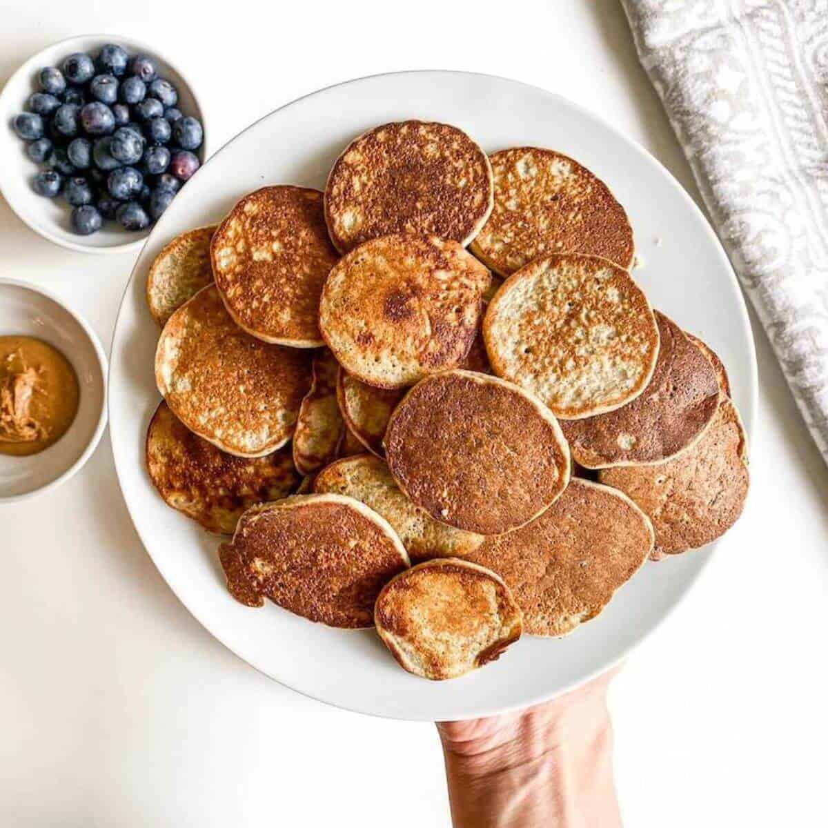 Baby Eating Pancakes Baby Eating Pancakes