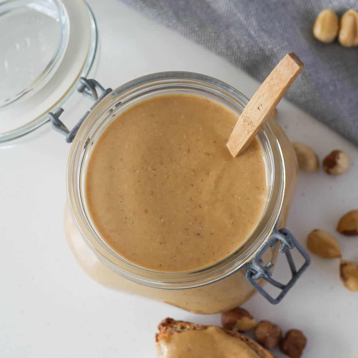 Easy Hazelnut Butter Recipe - Creative Nourish
