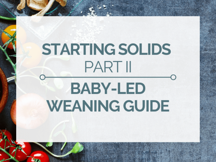 Starting Solids – Baby-Led Weaning Basics - Creative Nourish