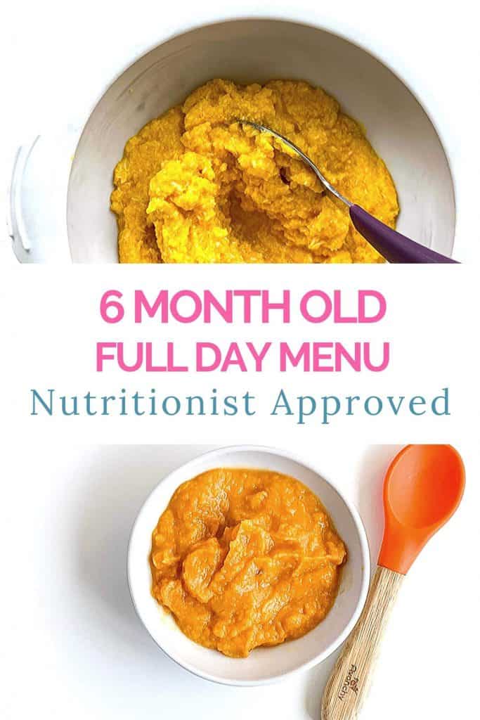 6 Month Old Meal Plan Nutritionist Approved Creative Nourish 6 Month Old Meal Plan Nutritionist Approved Creative Nourish