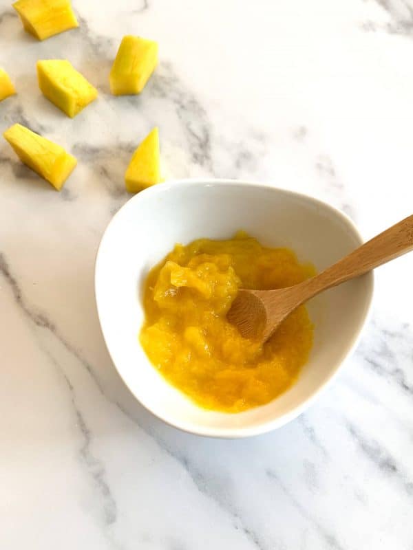 Baby Mango Puree - Creative Nourish
