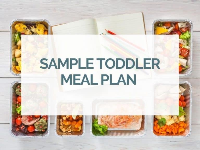 3 Toddler Meal Plans, Food chart & Schedule - Creative Nourish