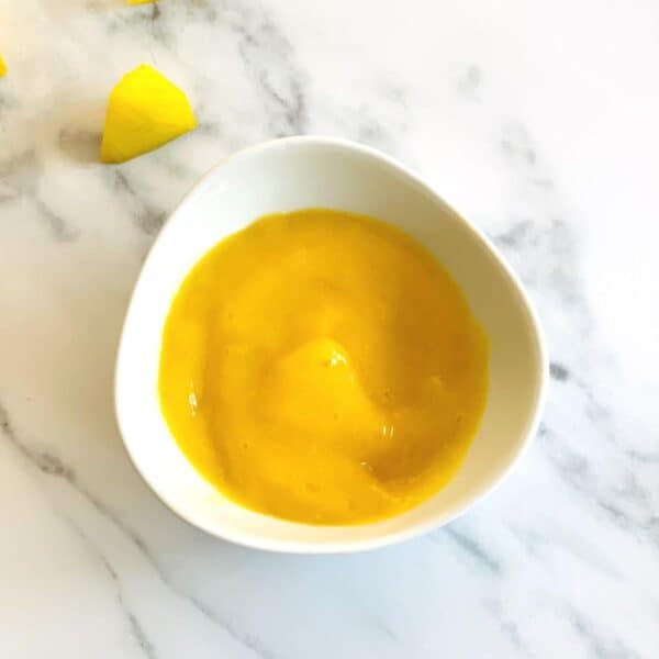 Baby Mango Puree - Creative Nourish