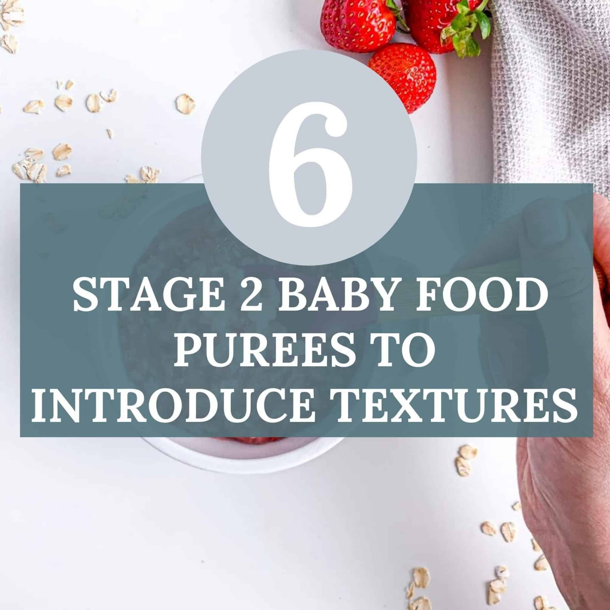 6 Uncommon Stage-2 Baby Food Purees To Introduce Textures - Creative ...