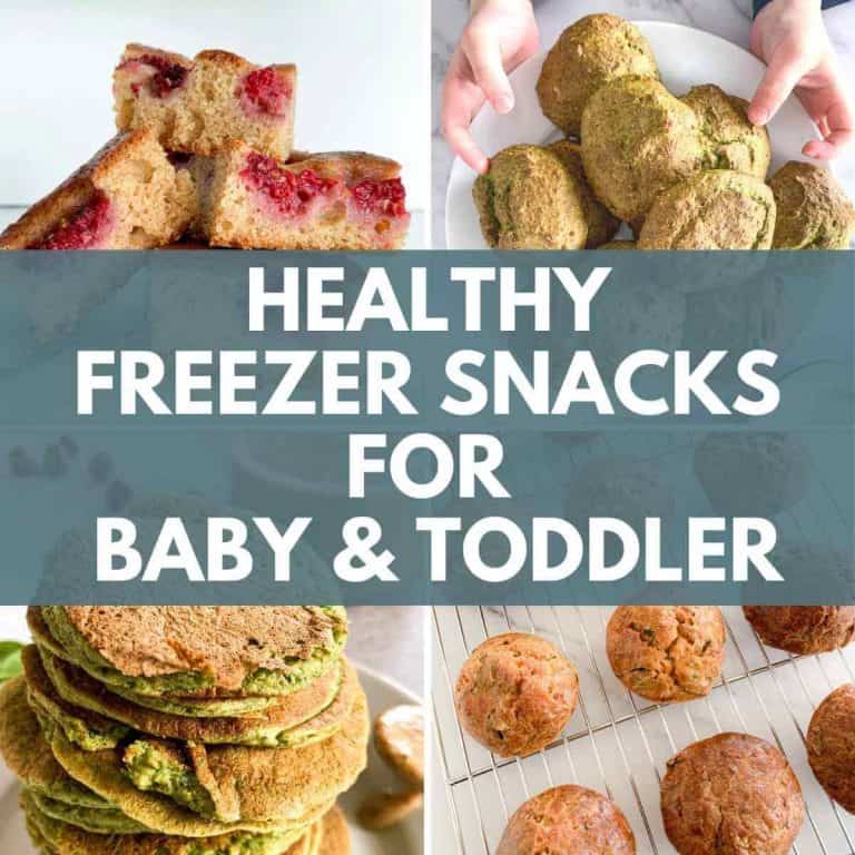 Healthy Freezer Snacks for Baby and Toddler - Creative Nourish