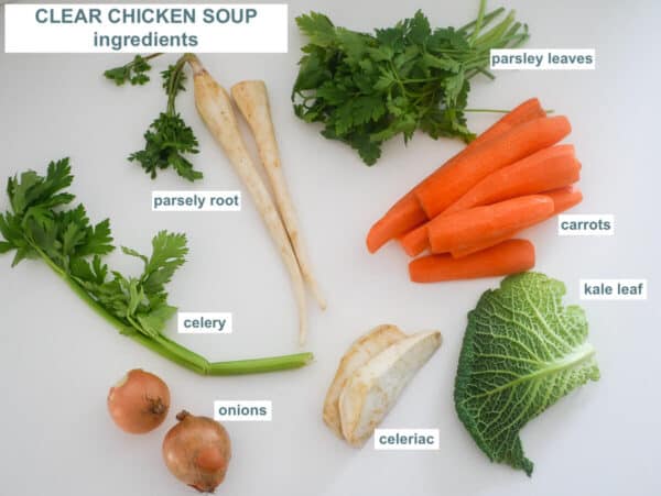 Best Clear Chicken Soup (broth recipe) - Creative Nourish