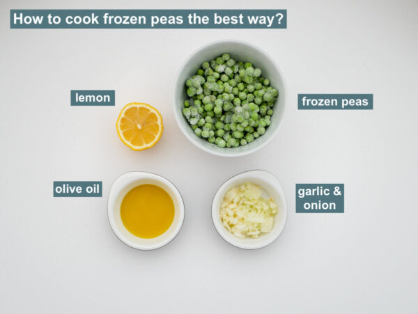 How to cook frozen peas (the BEST way) - Creative Nourish