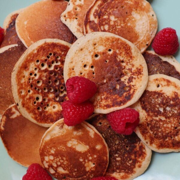 How To Make Fluffy Pancakes Without Baking Powder - Creative Nourish