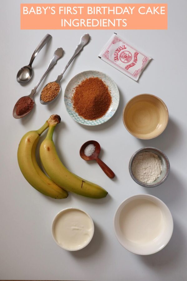 Easy Healthy Baby's 1st Birthday Smash Cake - Creative Nourish