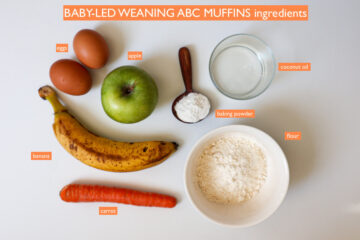 Baby ABC Muffins With Apple, Banana and Carrot - Creative Nourish