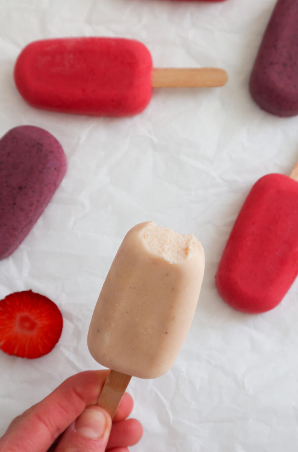 Greek Yogurt Homemade Popsicles for Kids - Creative Nourish